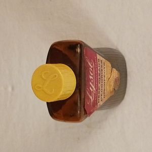 Lysol | Other | Vintage Amber Color Lysol Bottle Only No Contents In ...